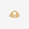 IX Studios | IX Mini Oval Simple Signet Ring | JUWELS.DK