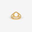 IX Studios | IX Mini Oval Simple Signet Ring | JUWELS.DK
