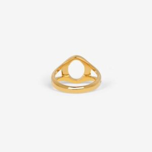 IX Studios | IX Mini Oval Simple Signet Ring | JUWELS.DK